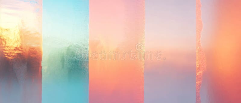 Frosted Glass Texture Showcasing Gradient Opacity with Smooth ...