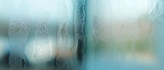 Frosted Glass Texture Showcasing Intricate Etched Patterns and a Soft ...