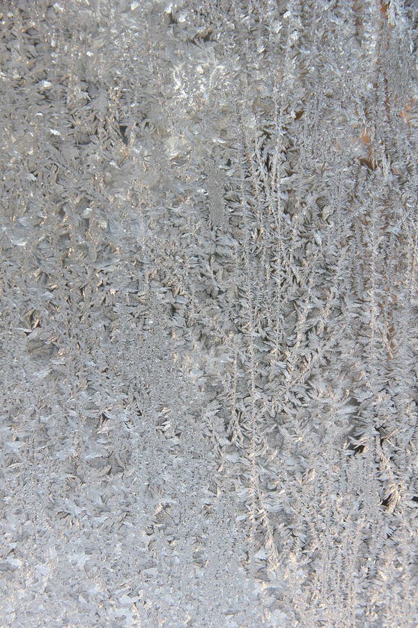 Frosted Glass Texture. Winter Pattern. Stock Image - Image of ...