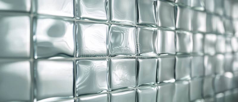 Frosted Glass Tiles with Smooth Texture and Modular Design Enhancing ...