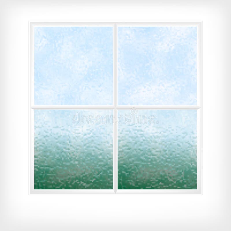 Frosted glass window stock vector. Illustration of textspace - 28337617
