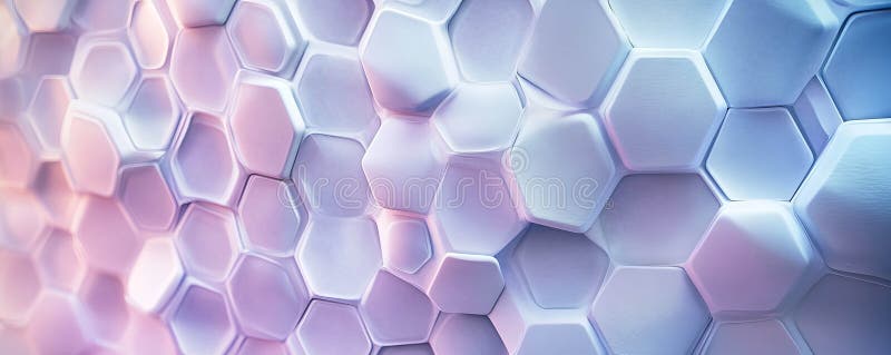 Frosted Hexagonal Mesh Texture with Bright Pastel Gradient for Modern ...