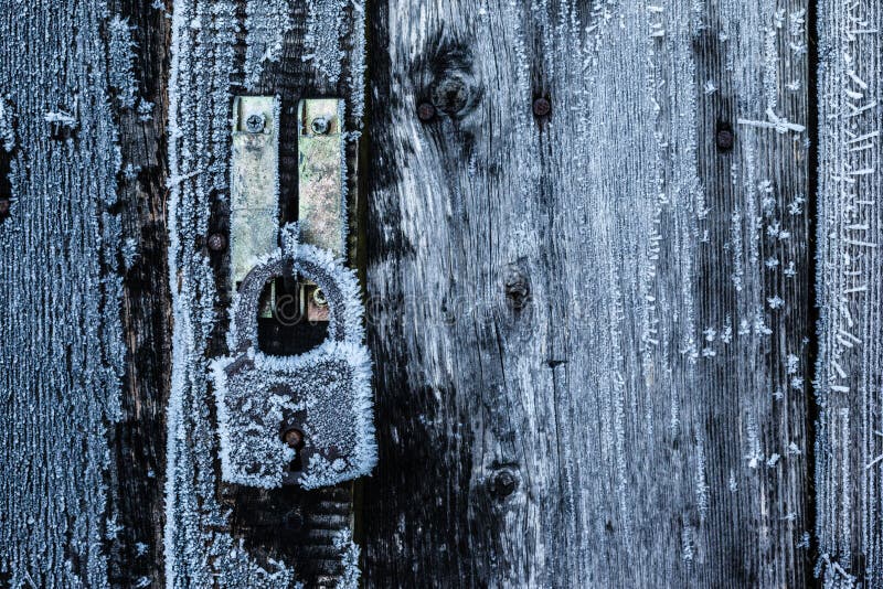 Frosted lock stock image. Image of frosted, privacy, storm - 44176377
