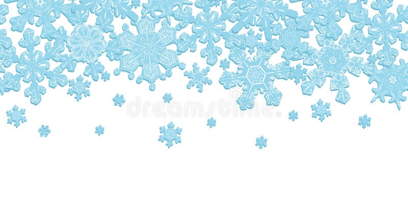 Frosted Snow Border Blue Stock Illustrations – 344 Frosted Snow Border ...