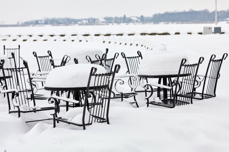 Frosty Outdoor Landscape, Scenic Snow Time Stock Photo - Image of frost ...