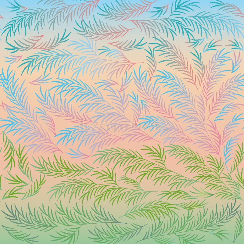 Texture of a Spring Patterns with Gradient Vector Illustration Stock ...