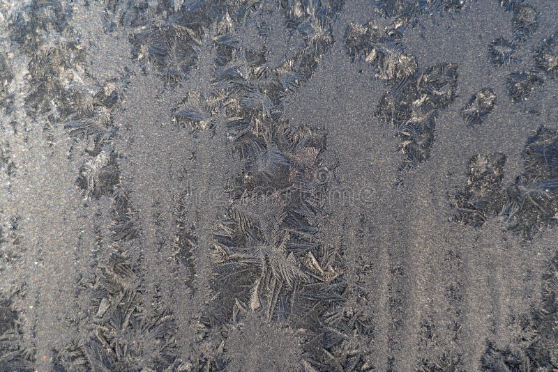 Frosty Patterned Glass with an Abstract Ice Structure Allows You To ...
