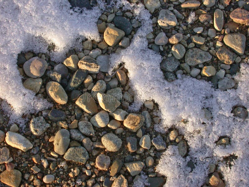 Frosty rocks stock image. Image of sand, earth, stone, ground - 94397