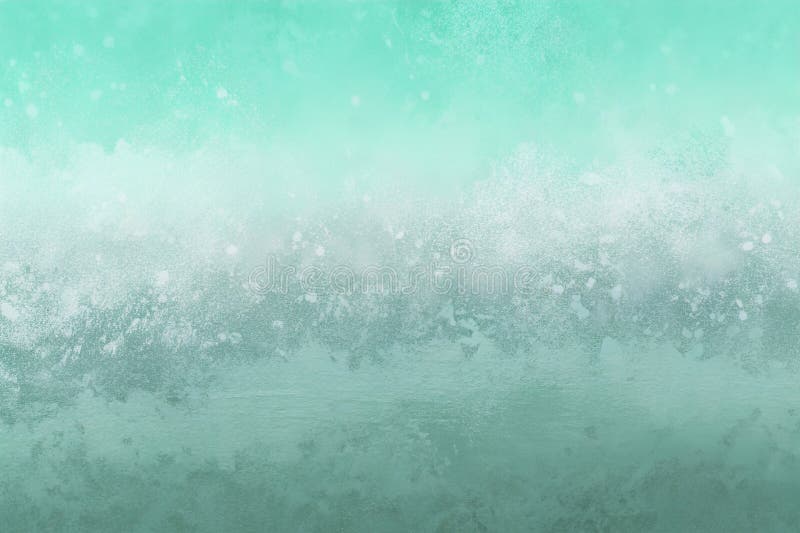 Frosty Silver To Icy Mint Green Gradient with Pale Highlights Stock ...