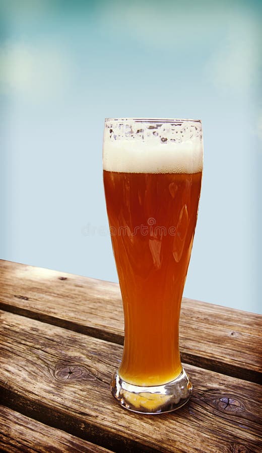 Frothy beer glass stock photo. Image of germany, munich - 75279468
