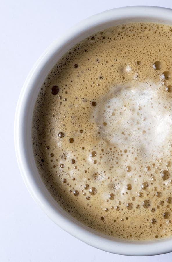 Frothy Coffee stock image. Image of cafe, frothy, beverage - 63702809