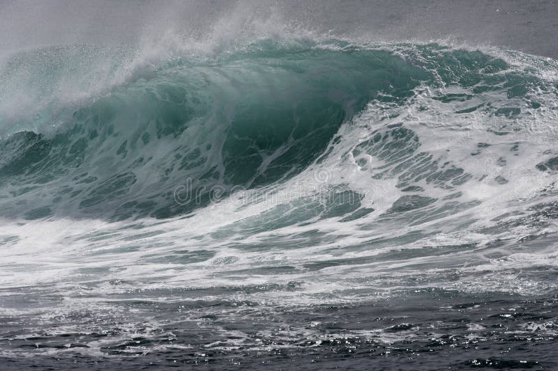 Frothy wave stock image. Image of wave, hawaiian, water - 671365