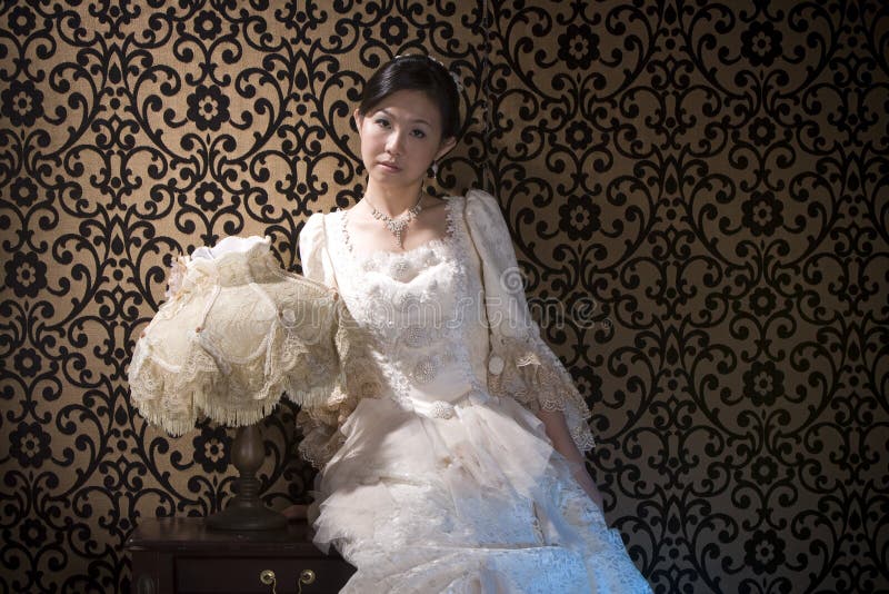 Frowning asian lady stock photo. Image of thoughts, lost - 7311822