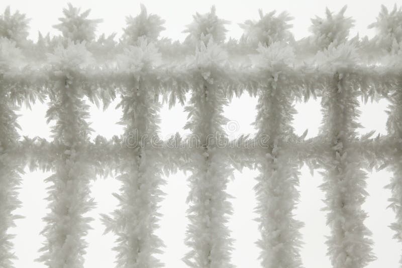 Froyen Fence stock image. Image of iron, january, season - 87303745