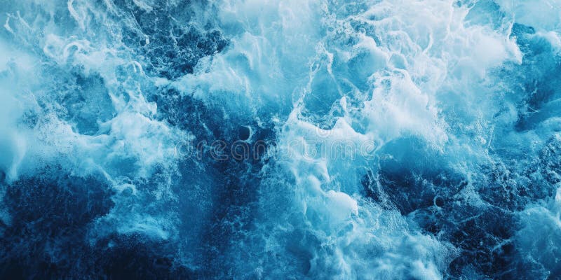 Frozen Abyss: a Deep, Blue Abyss of Icy Tendrils and Churning Currents ...