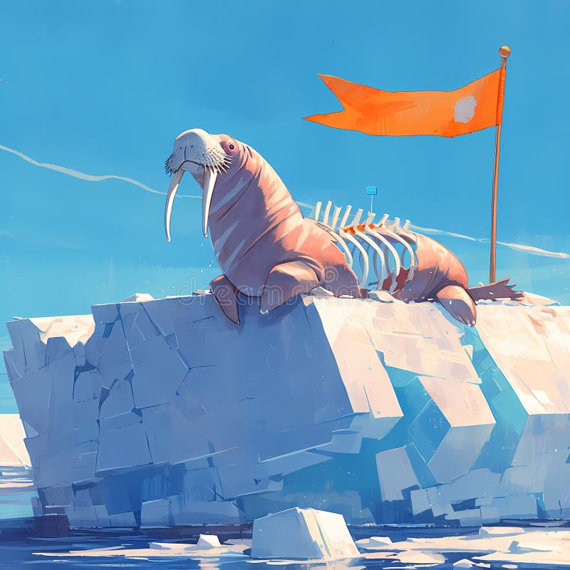 Frozen Adventure: Arctic Explorer S Encounter with a Unique Creature ...