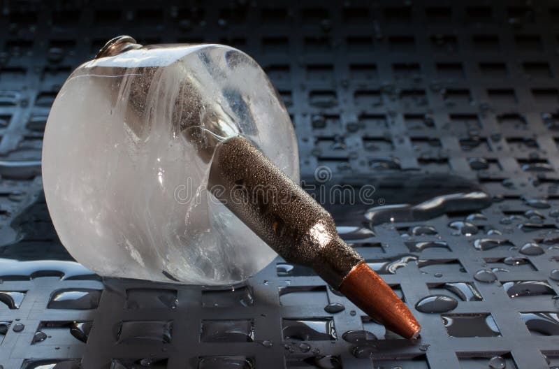 Frozen ammo stock photo. Image of bullet, ammo, gray - 46972706