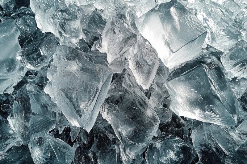 Frozen Artistry: Crystalized Ice Patterns Stock Illustration ...