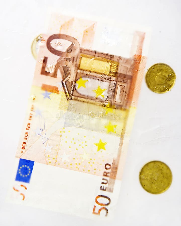 Frozen Assets stock image. Image of hidden, currency - 33344289