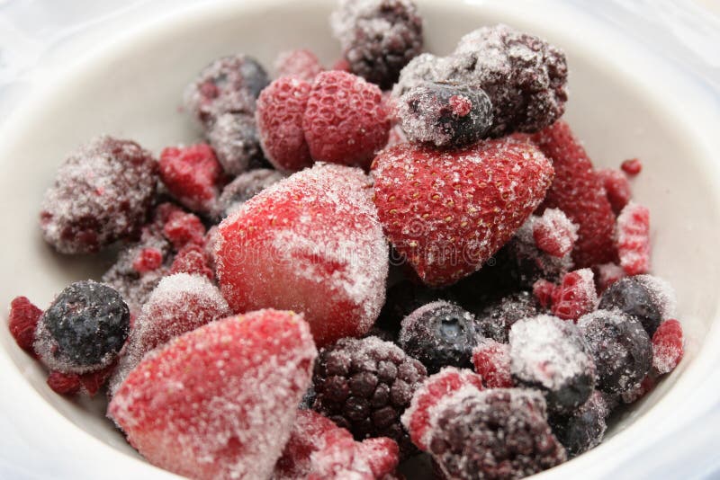 Frozen Berries stock photo. Image of food, blue, cold - 18471298