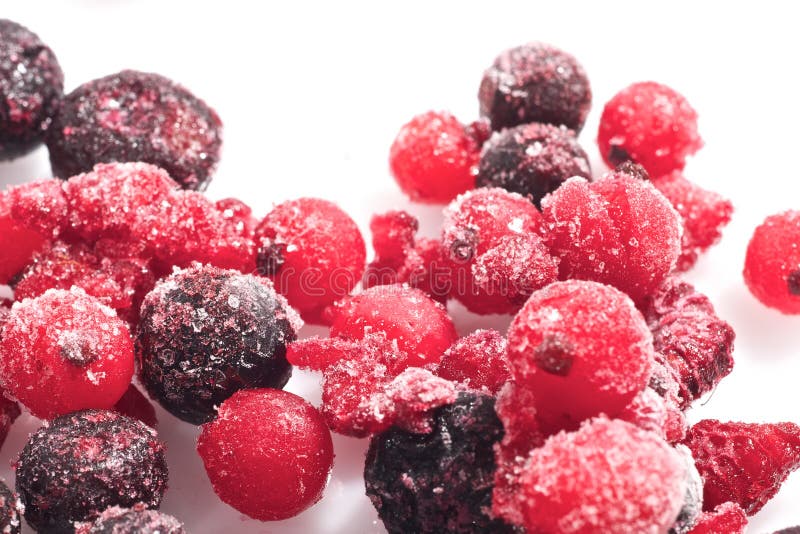Frozen berries stock image. Image of fruits, closeup - 26287193
