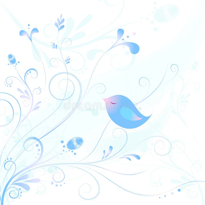 Frozen bird stock vector. Illustration of abstract, design - 10715891