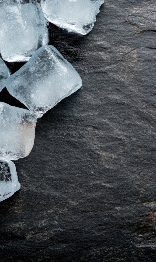 Frozen Blocks Banner: Simple Layout, Cool Theme, Sharp Edges, Icy Touch ...