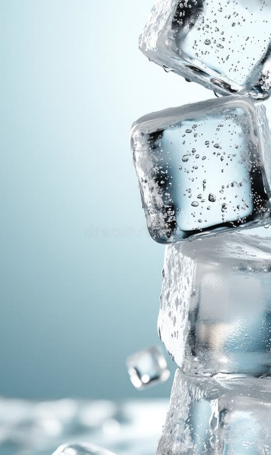 Frozen Blocks Banner: Simple Layout, Cool Theme, Sharp Edges, Icy Touch ...