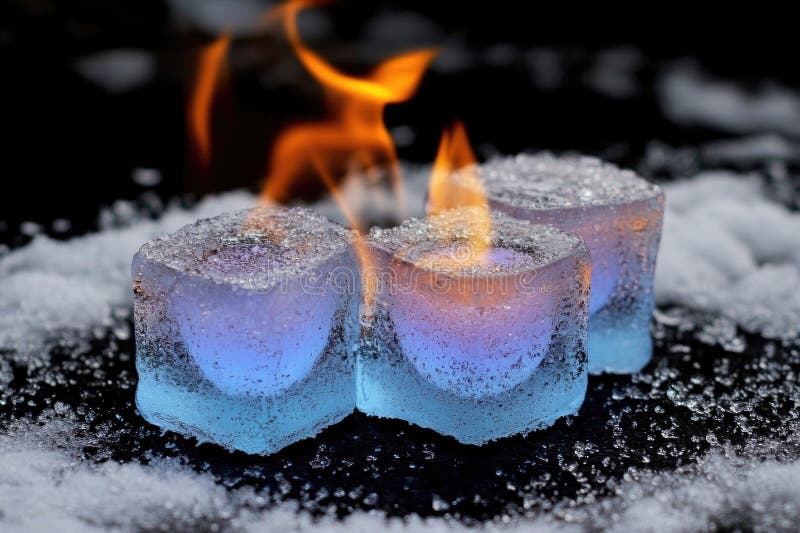 Frozen Blocks Banner: Simple Layout, Cool Theme, Sharp Edges, Icy Touch ...