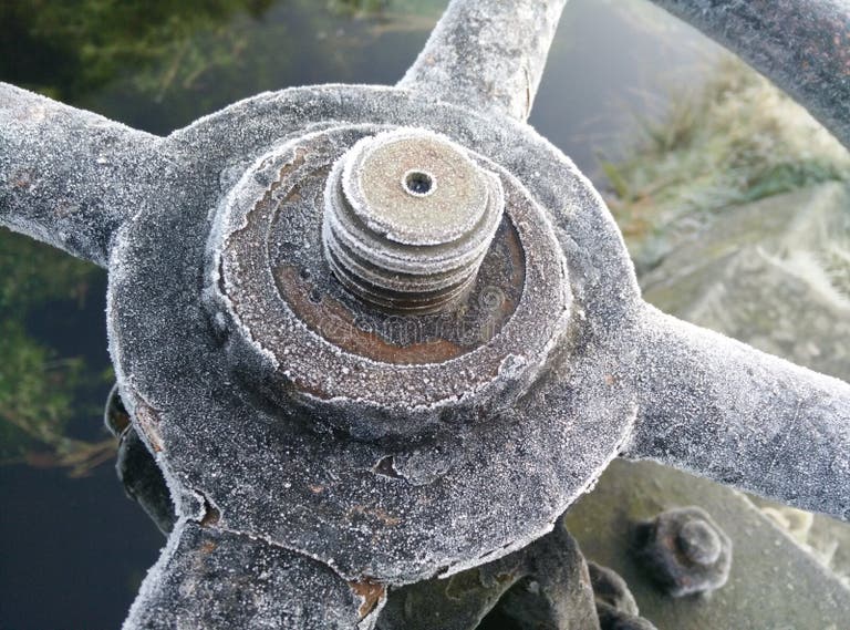 Frozen Bolt stock photo. Image of cold, bolt, frozen - 47911888