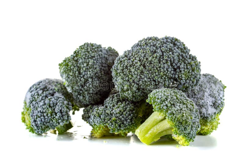 Frozen Broccoli Healthy Food Raw Ingredient, Cold Stock Photo - Image ...
