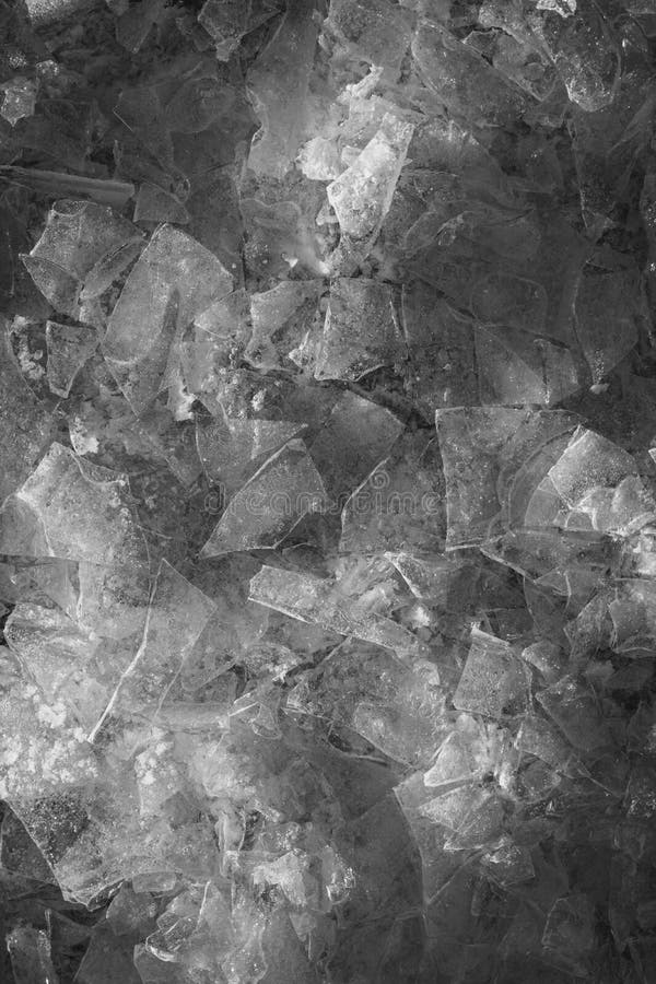 Frozen Broken Ice . Abstract Winter Background Stock Image - Image of ...