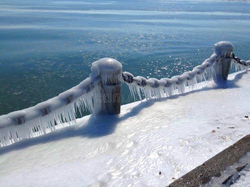 Frozen chain stock photo. Image of ontario, frozen, lake - 46617564