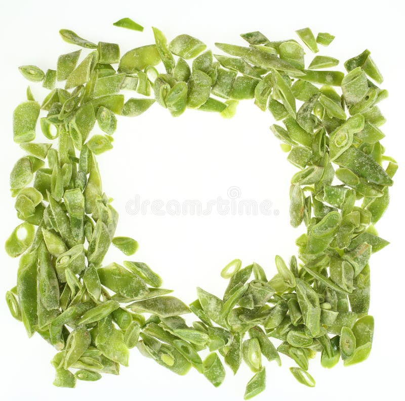 Frozen Chopped French Beans Stock Photo - Image of meal, green: 43264732