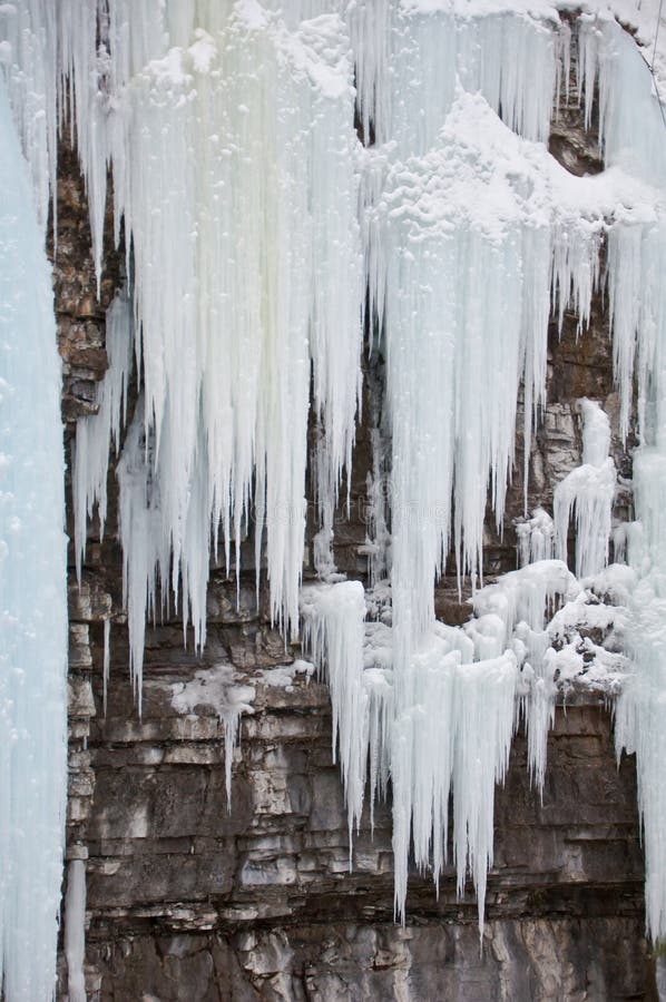 Frozen Cliff stock photo. Image of edge, fall, nature - 23423220