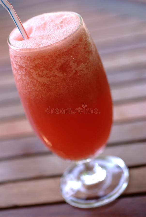 Frozen Cocktail Drink stock image. Image of pink, watermelon - 5815789