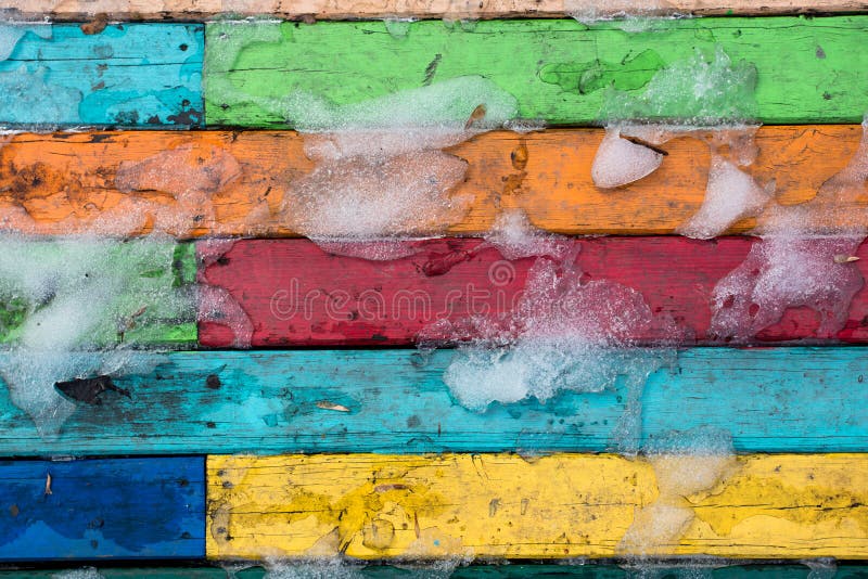 Frozen colorful floor stock image. Image of background - 66625501