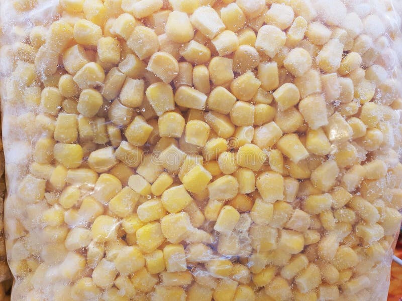Frozen corn stock image. Image of organic, sweet, closeup - 338329055