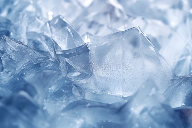 Frozen Crystals Forming Intricate Patterns Stock Illustration ...