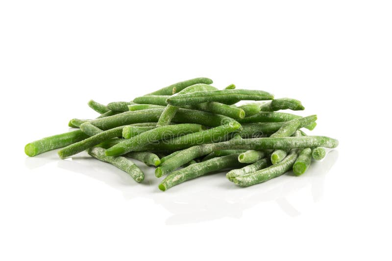 Frozen Cut Green Beans Vegetable Stock Photo - Image of green ...