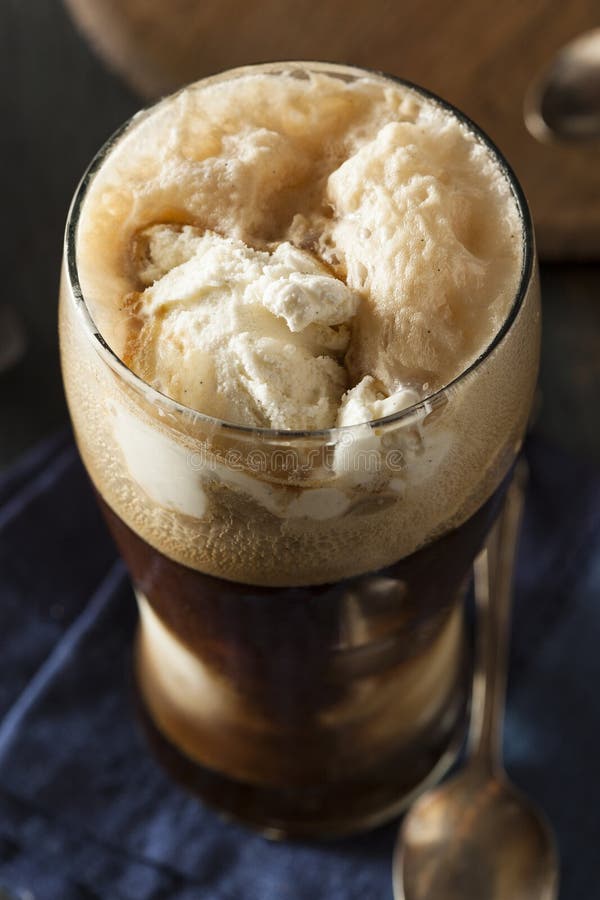 Frozen Dark Stout Beer Float Stock Photo - Image of gourmet, creamy ...