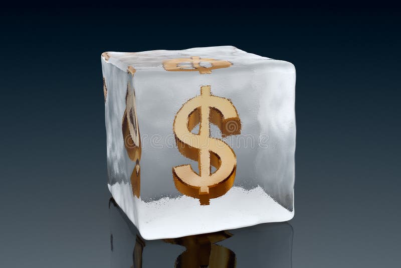 Frozen Dollar Sign Stock Illustrations – 140 Frozen Dollar Sign Stock ...