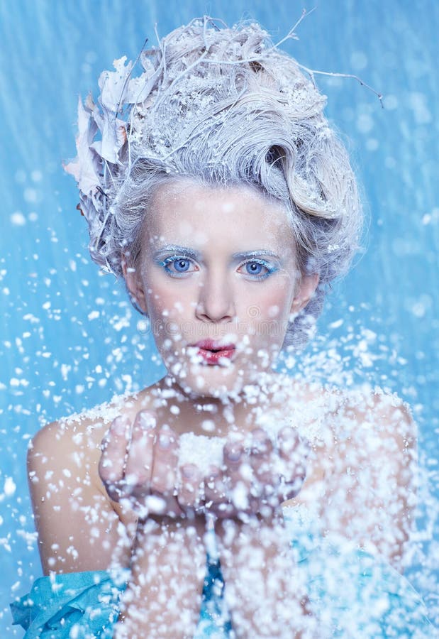 Frozen fairy stock photo. Image of girl, beautiful, caucasian - 22325272