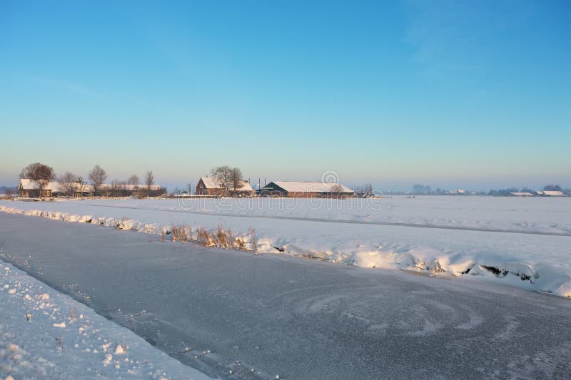 Frozen farm field stock image. Image of frost, rural - 21656623