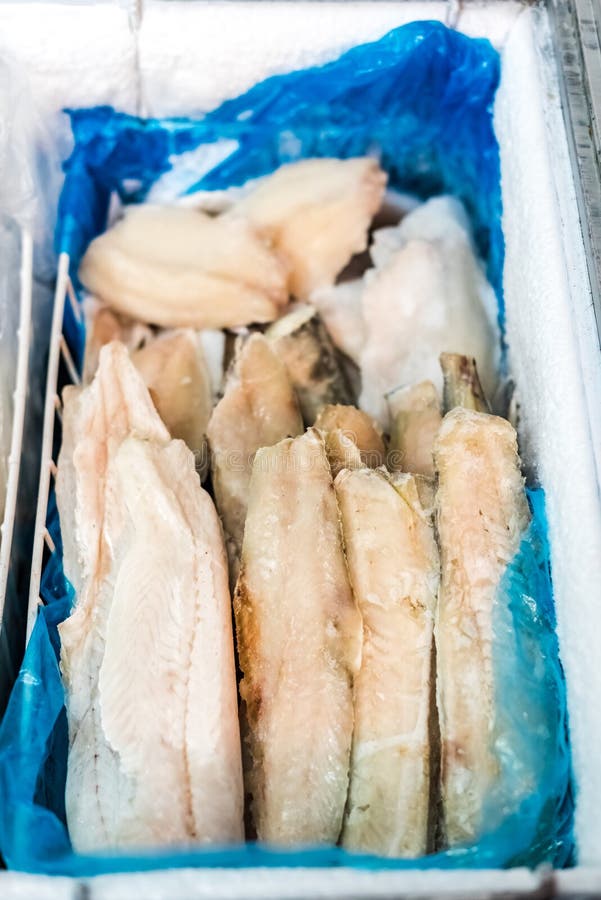 Frozen Fish and Fish Products Stock Image - Image of healthy, fish ...