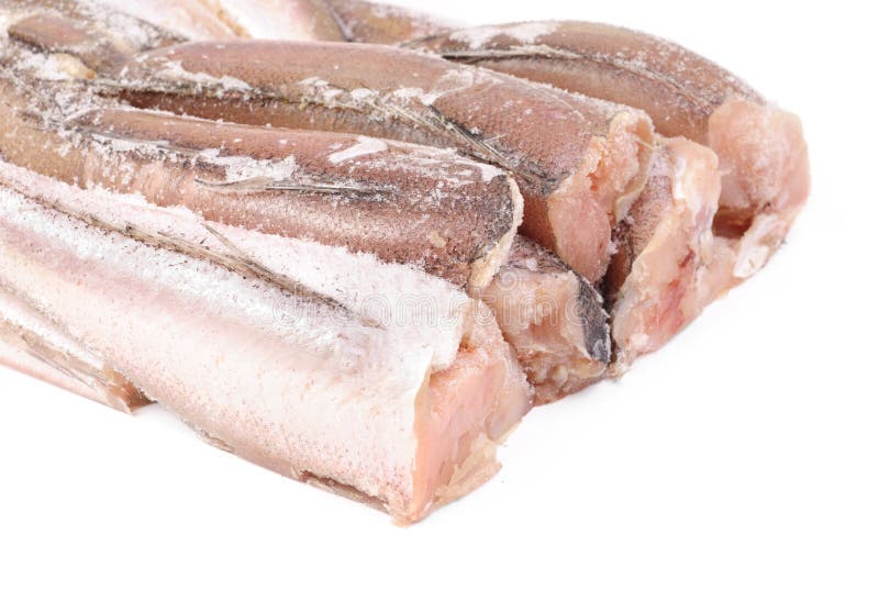 Frozen fish hake stock image. Image of fish, cold, halibut - 43257147