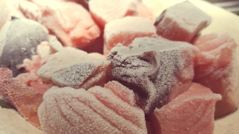 Frozen Fish and Meats stock image. Image of diet, nutrition - 88844653