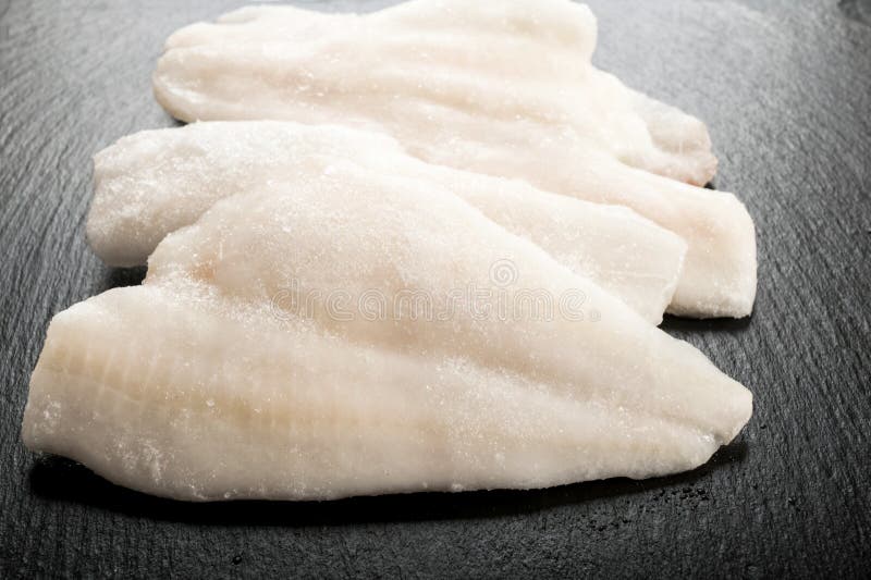 Frozen fish stock image. Image of filete, filet, fish - 225461089