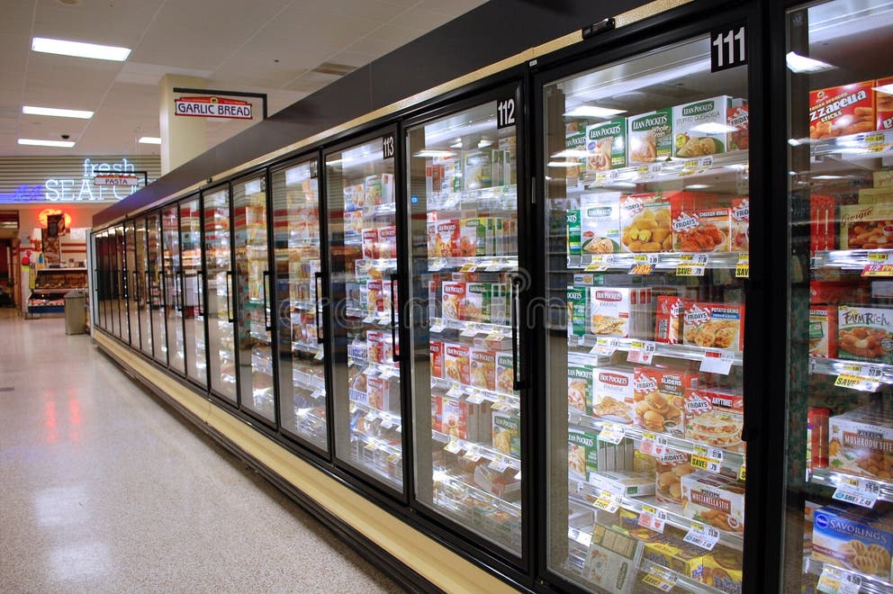 Frozen Food Aisle editorial stock image. Image of aisle - 28879854