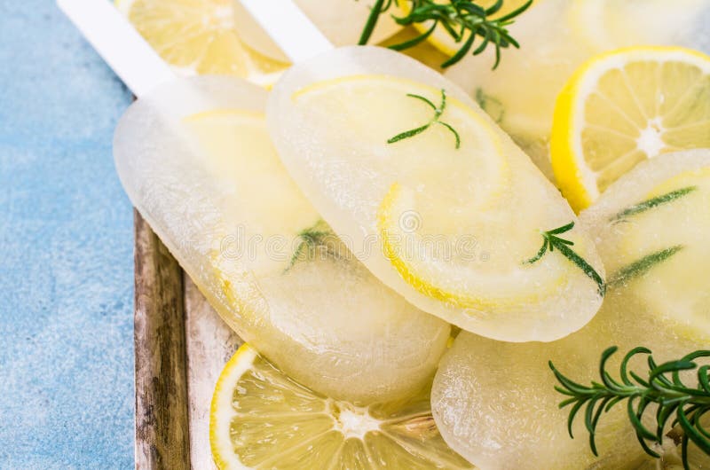 Frozen fruit ice stock photo. Image of cold, fruit, lemon - 119765146